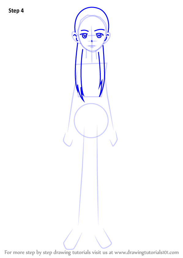 How to Draw Kiryuu Kaoru from Pretty Cure (Pretty Cure) Step by Step ...