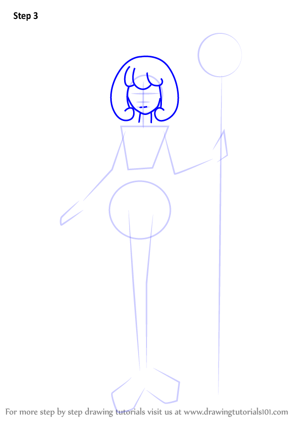 How to Draw Queen Mirage from Pretty Cure (Pretty Cure) Step by Step ...