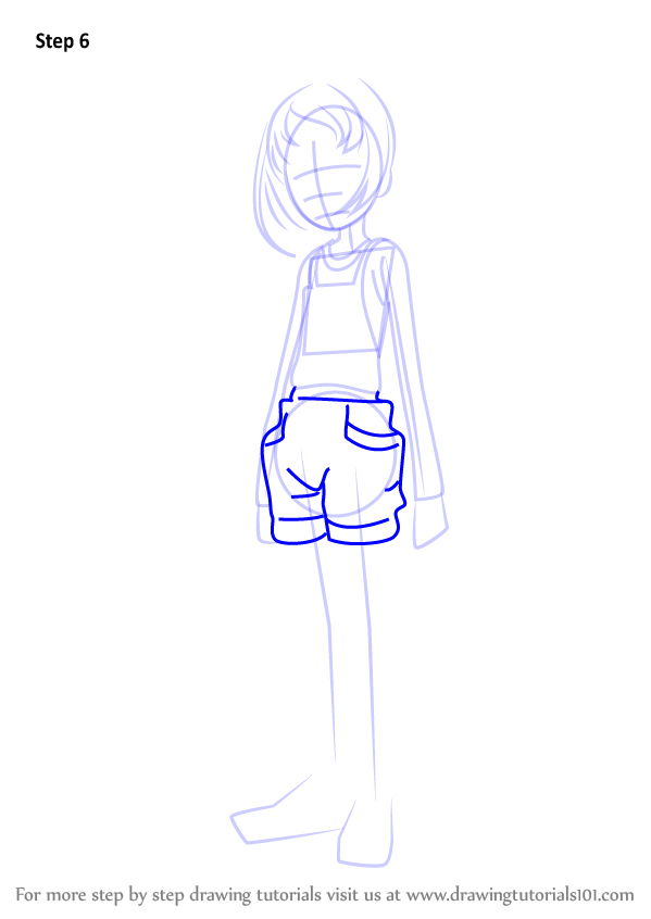 How to Draw Shirabe Ako from Pretty Cure (Pretty Cure) Step by Step ...