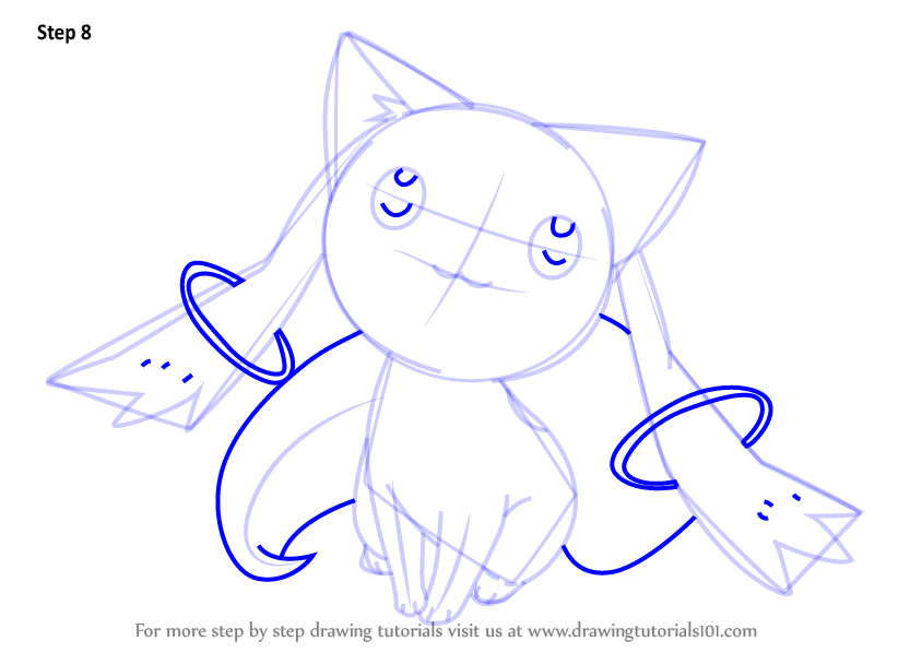 How to Draw Kyubey from Puella Magi Madoka Magica (Puella Magi Madoka ...