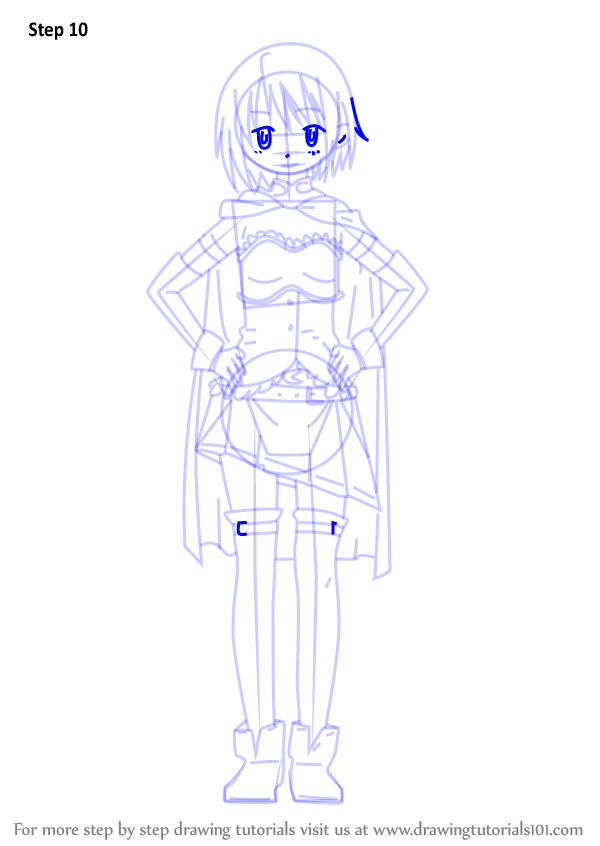 How to Draw Sayaka Miki from Puella Magi Madoka Magica (Puella Magi ...
