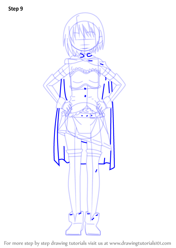 How to Draw Sayaka Miki from Puella Magi Madoka Magica (Puella Magi ...