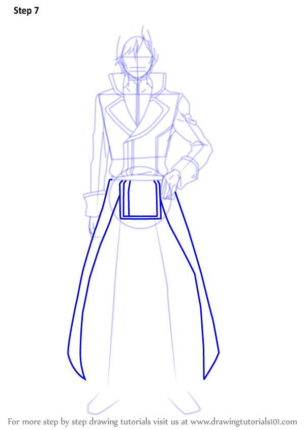How to Draw Reinhard van Astrea from Re Zero (Re:Zero) Step by Step ...