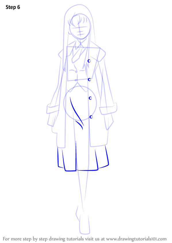 How to Draw Yomiko Readman from Read or Die (Read or Die) Step by Step ...