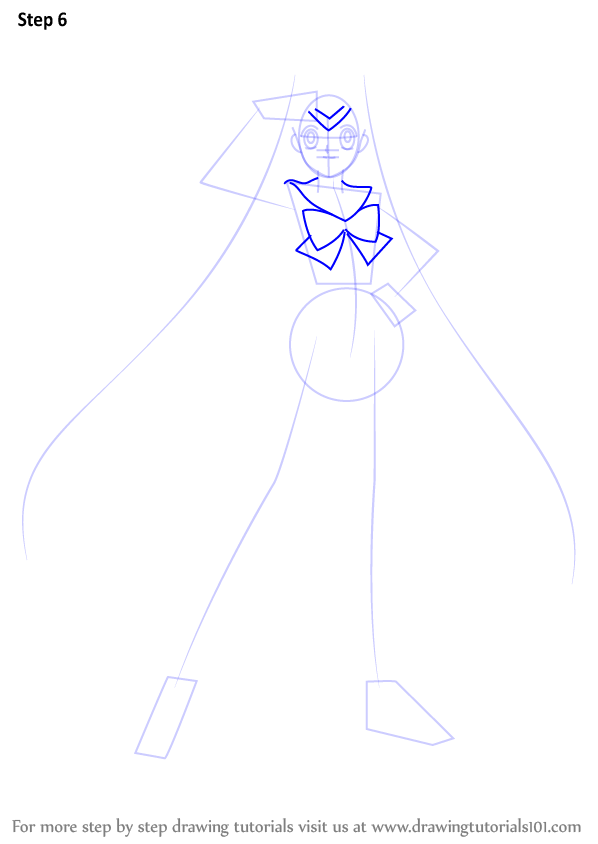 How to Draw Sailor Moon (Sailor Moon) Step by Step ...