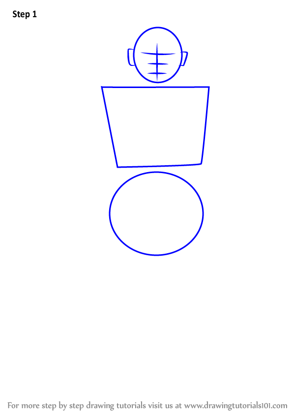 How to Draw Mario from Sakamoto desu ga? (Sakamoto desu ga?) Step by ...