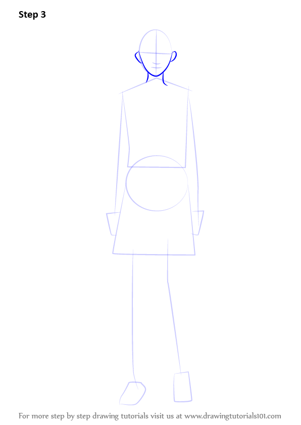 How to Draw Tanaka from Sakamoto desu ga? (Sakamoto desu ga?) Step by ...