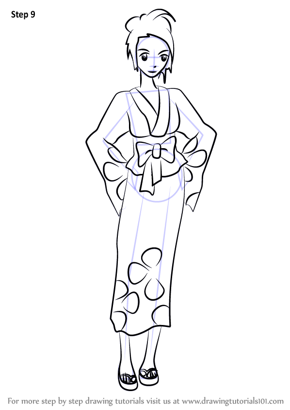 How to Draw Fuu from Samurai Champloo (Samurai Champloo) Step by Step ...