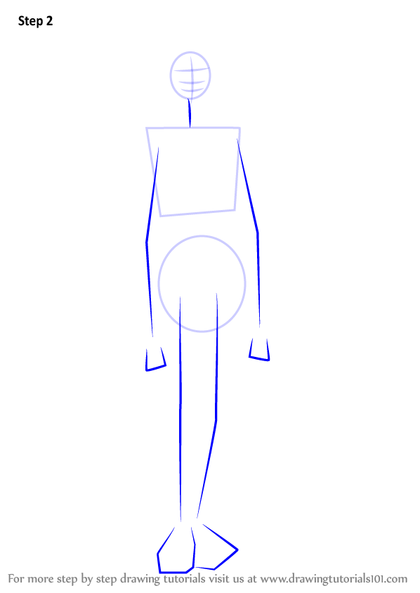 How to Draw Tsubaki from Servamp (Servamp) Step by Step ...