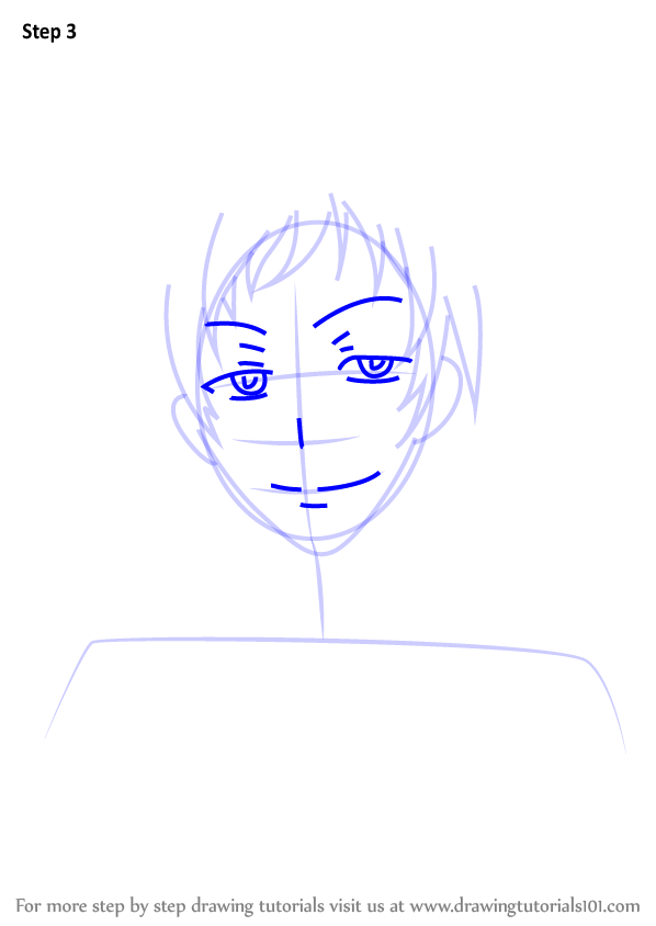 How to Draw Tsurugi Kamiya from Servamp (Servamp) Step by Step ...