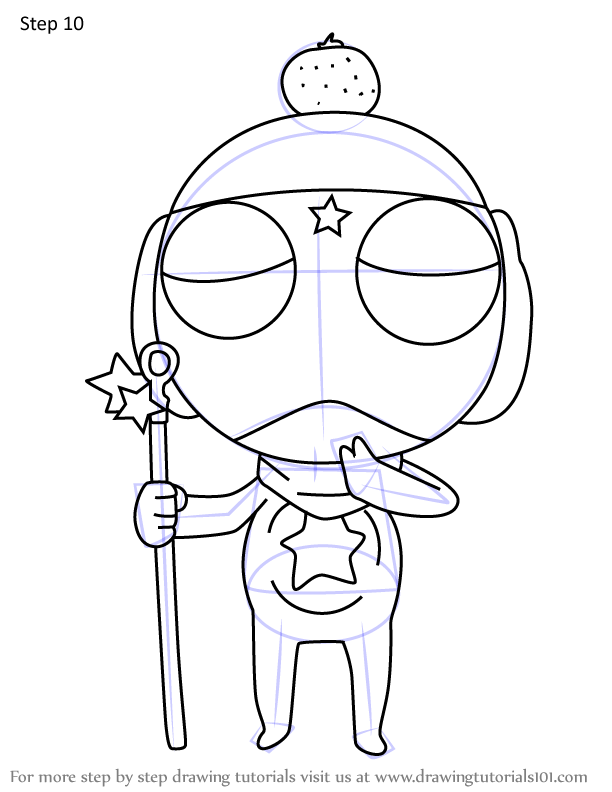 How to Draw Jizozo from Sgt. Frog (Sgt. Frog) Step by Step ...