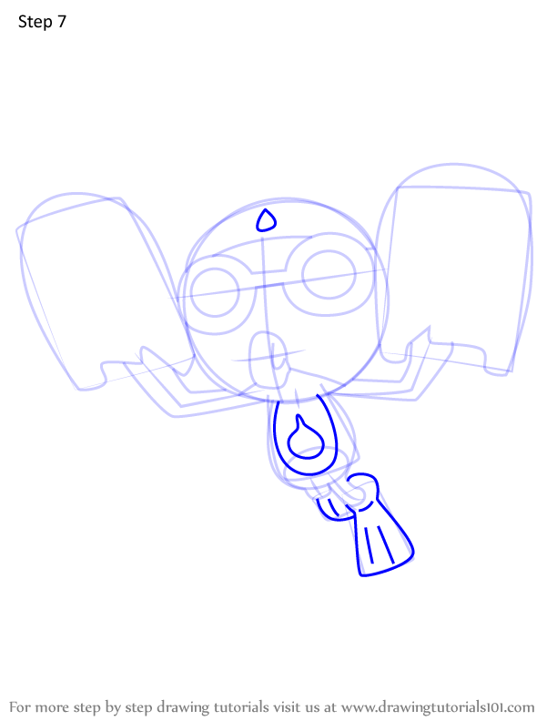 How to Draw Oyoyo from Sgt. Frog (Sgt. Frog) Step by Step ...