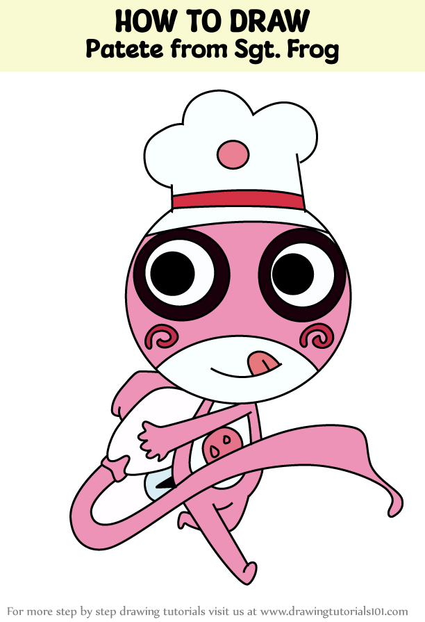 How to Draw Patete from Sgt. Frog (Sgt. Frog) Step by Step ...