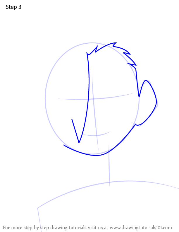 How to Draw Shigure from Sgt. Frog (Sgt. Frog) Step by Step ...