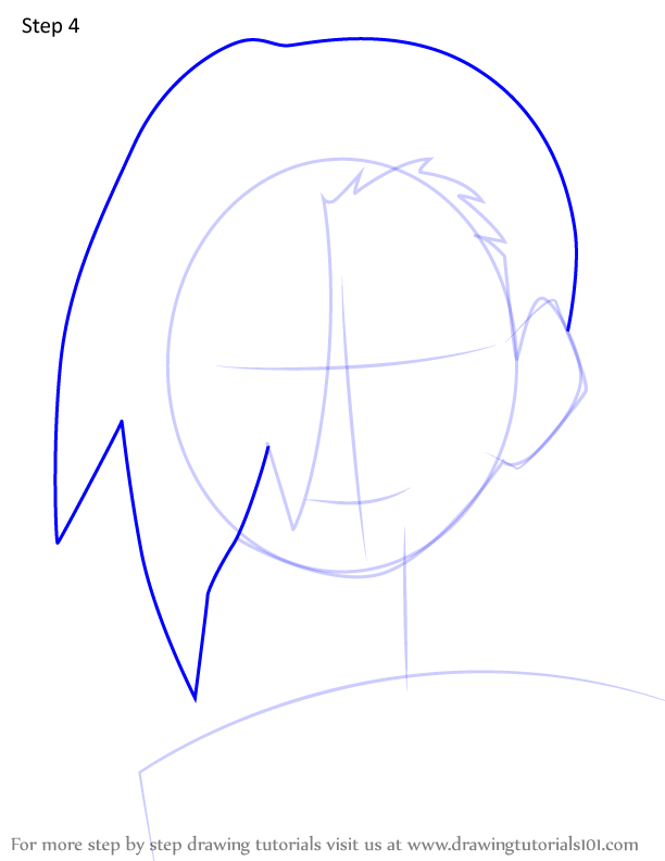 How to Draw Shigure from Sgt. Frog (Sgt. Frog) Step by Step ...