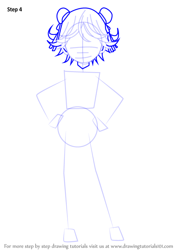 How to Draw Rikka Hiiragi from Shugo Chara! (Shugo Chara!) Step by Step ...