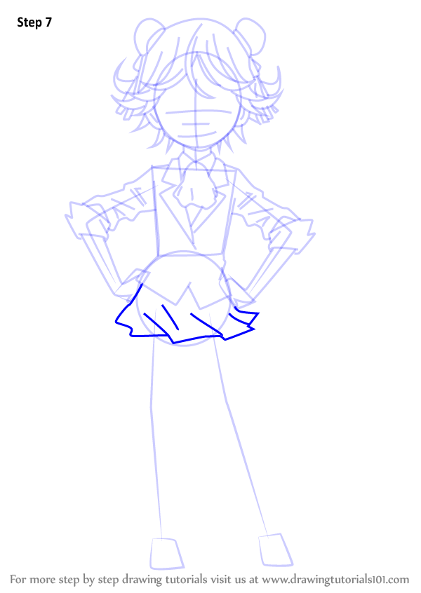 How to Draw Rikka Hiiragi from Shugo Chara! (Shugo Chara!) Step by Step ...