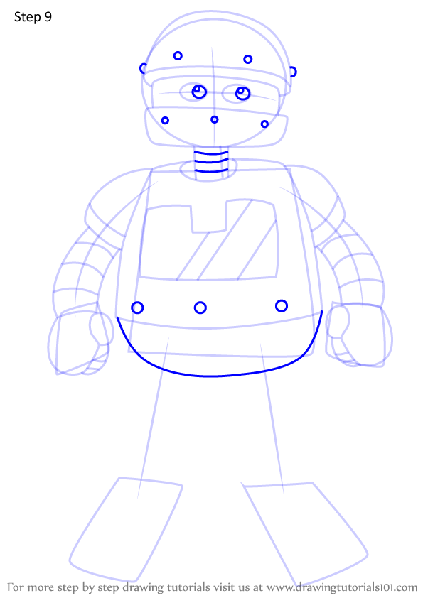 How to Draw Bocoe from Sonic X (Sonic X) Step by Step ...