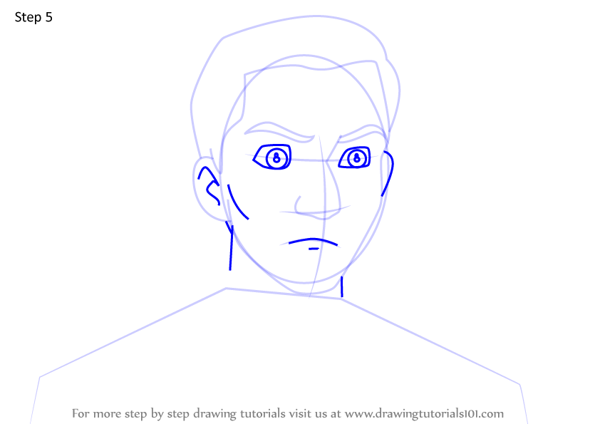 How to Draw Jerome Wise from Sonic X (Sonic X) Step by Step ...