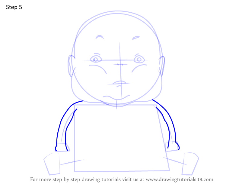 How to Draw Boh from Spirited Away (Spirited Away) Step by Step | DrawingTutorials101.com