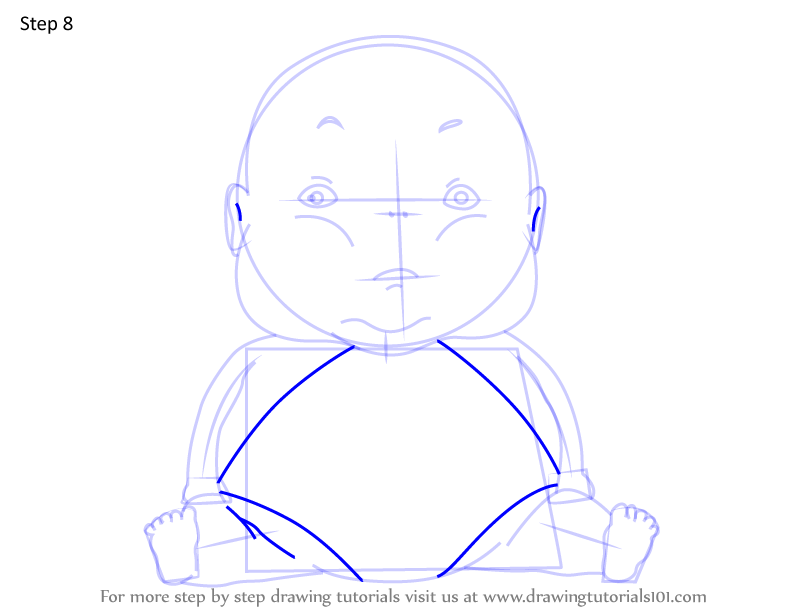 How to Draw Boh from Spirited Away (Spirited Away) Step by Step | DrawingTutorials101.com