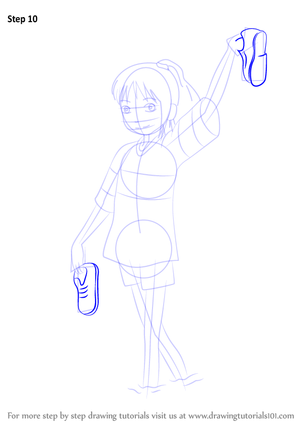 How to Draw Chihiro Ogino from Spirited Away (Spirited Away) Step by Step | DrawingTutorials101.com