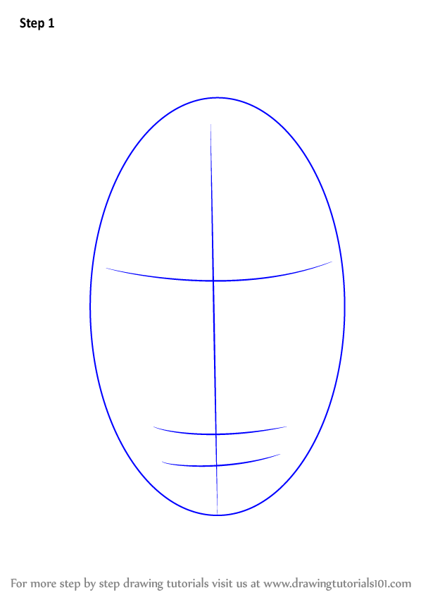 How to Draw No-Face from Spirited Away (Spirited Away) Step by Step | DrawingTutorials101.com