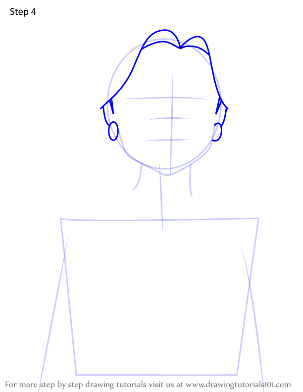How to Draw Yuko Ogino from Spirited Away (Spirited Away) Step by Step ...