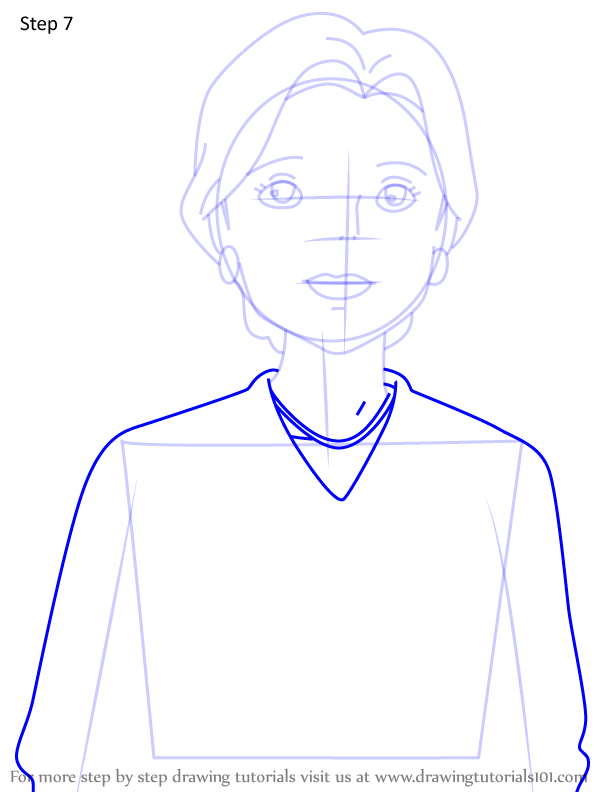 How to Draw Yuko Ogino from Spirited Away (Spirited Away) Step by Step ...