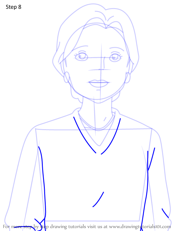 How to Draw Yuko Ogino from Spirited Away (Spirited Away) Step by Step ...