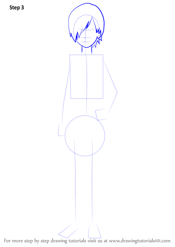 How to Draw Kazuma Ikezawa from Summer Wars (Summer Wars) Step by Step ...