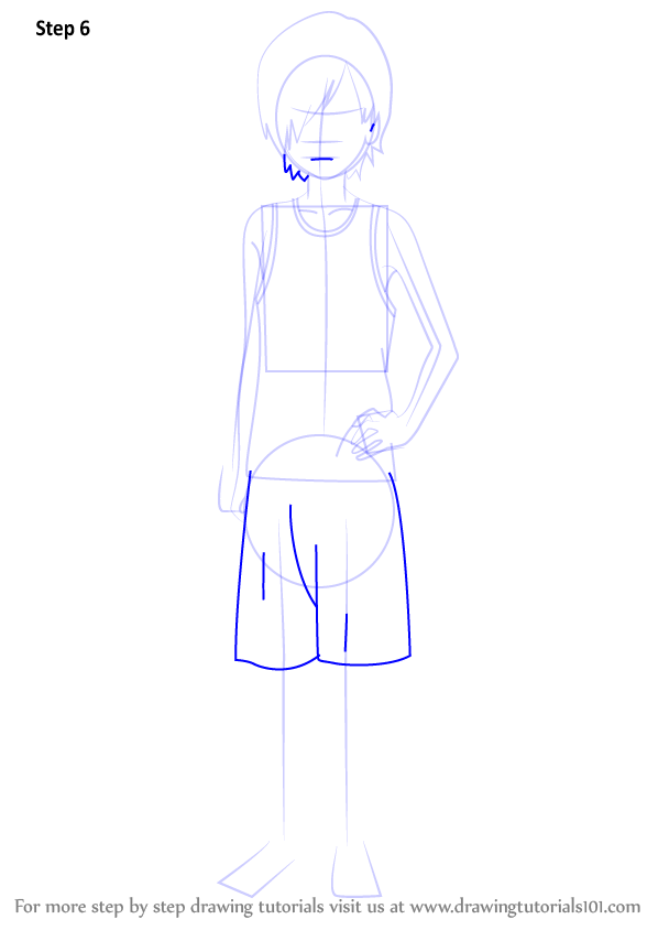How to Draw Kazuma Ikezawa from Summer Wars (Summer Wars) Step by Step ...