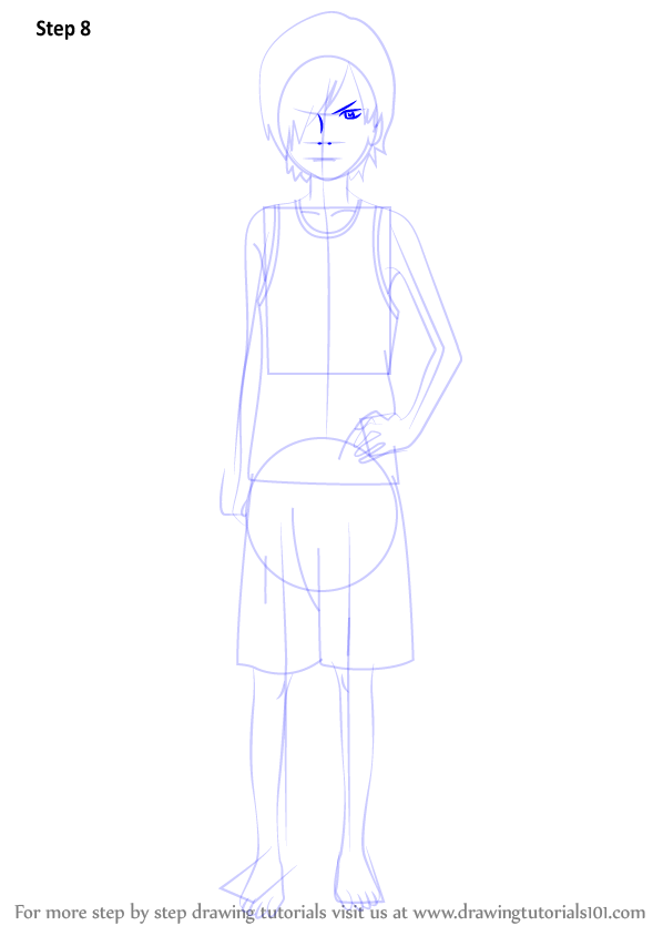 How to Draw Kazuma Ikezawa from Summer Wars (Summer Wars) Step by Step ...