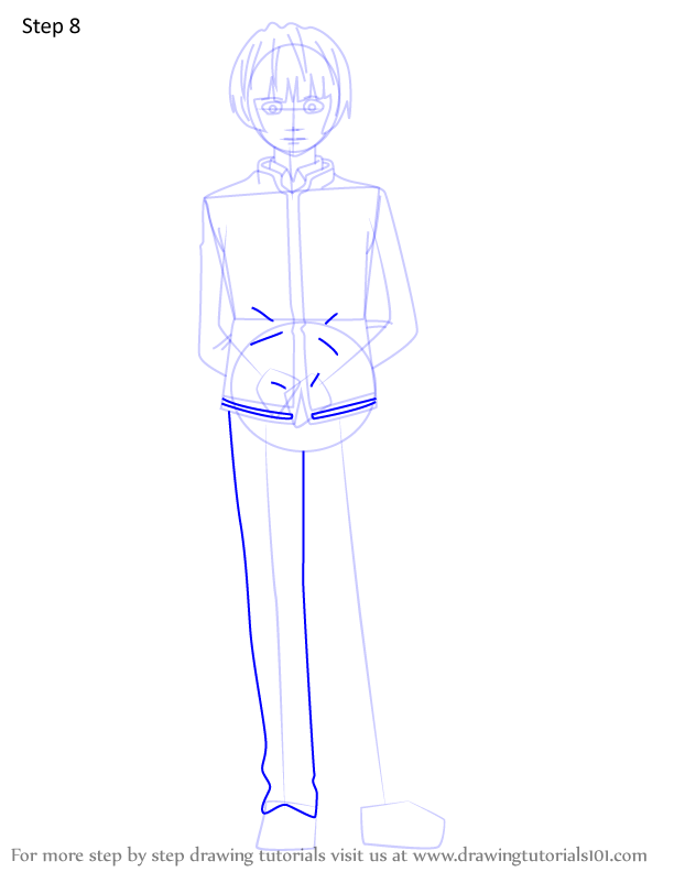 How to Draw Akechi Touma from The Disastrous Life of Saiki (The ...