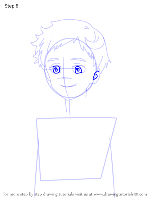 How to Draw Norman from The Promised Neverland (The Promised Neverland ...