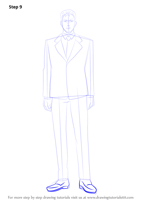 How to Draw Kousuke Houji from Tokyo Ghoul (Tokyo Ghoul) Step by Step ...