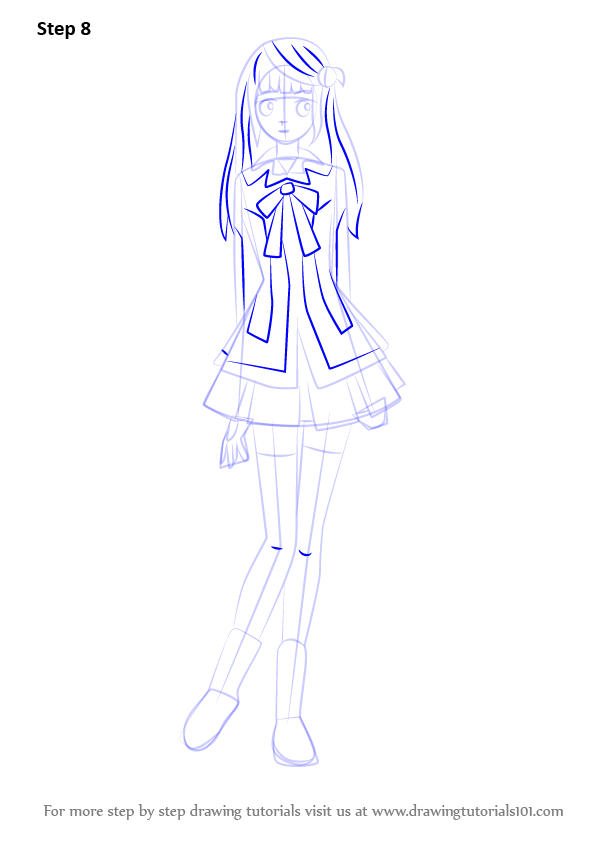 How to Draw Maria Kurenai from Vampire Knight (Vampire Knight) Step by ...