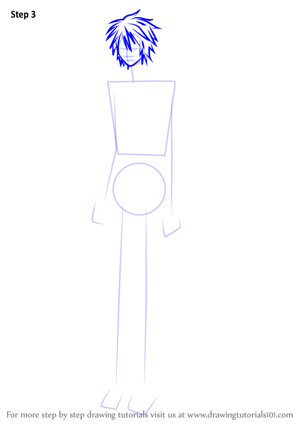 How to Draw Senri Shiki from Vampire Knight (Vampire Knight) Step by ...