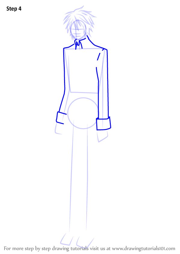 How to Draw Senri Shiki from Vampire Knight (Vampire Knight) Step by ...