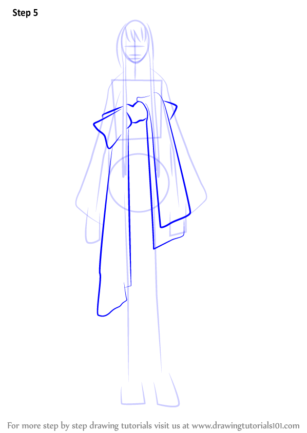 How to Draw Shizuka Hiou from Vampire Knight (Vampire Knight) Step by ...