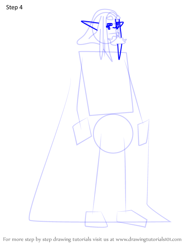 How to Draw Grougaloragran from Wakfu (Wakfu) Step by Step ...