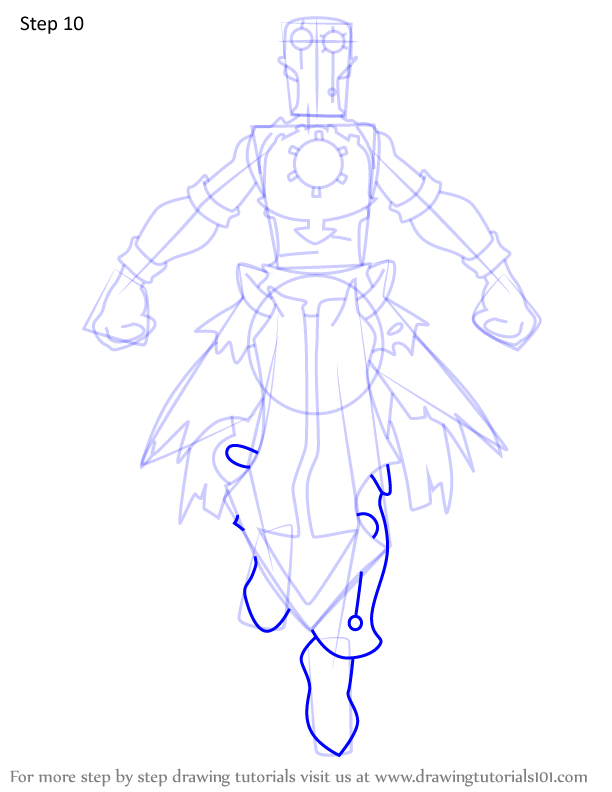 How to Draw Nox from Wakfu (Wakfu) Step by Step | DrawingTutorials101.com