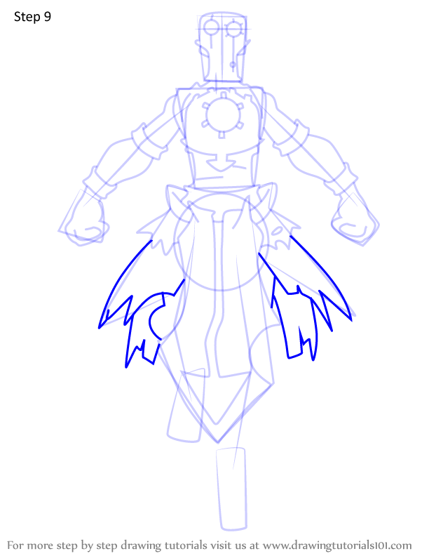 How to Draw Nox from Wakfu (Wakfu) Step by Step | DrawingTutorials101.com