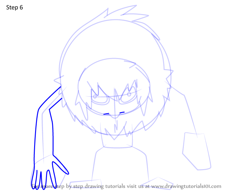 How to Draw Sipho from Wakfu (Wakfu) Step by Step | DrawingTutorials101.com