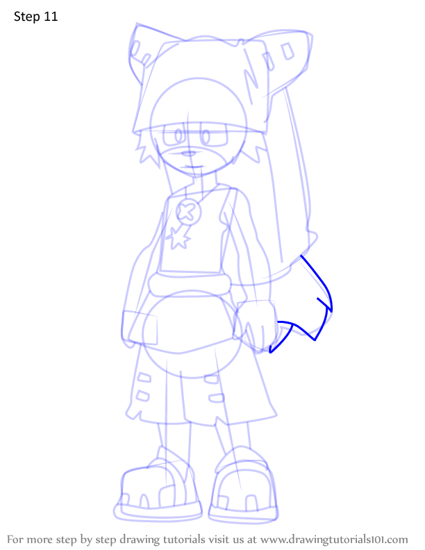 How to Draw Yugo from Wakfu (Wakfu) Step by Step | DrawingTutorials101.com
