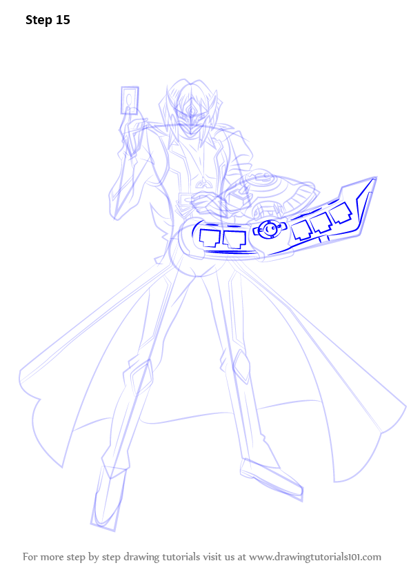 How to Draw Nightshroud from Yu-Gi-Oh! GX (Yu-Gi-Oh! GX) Step by Step ...