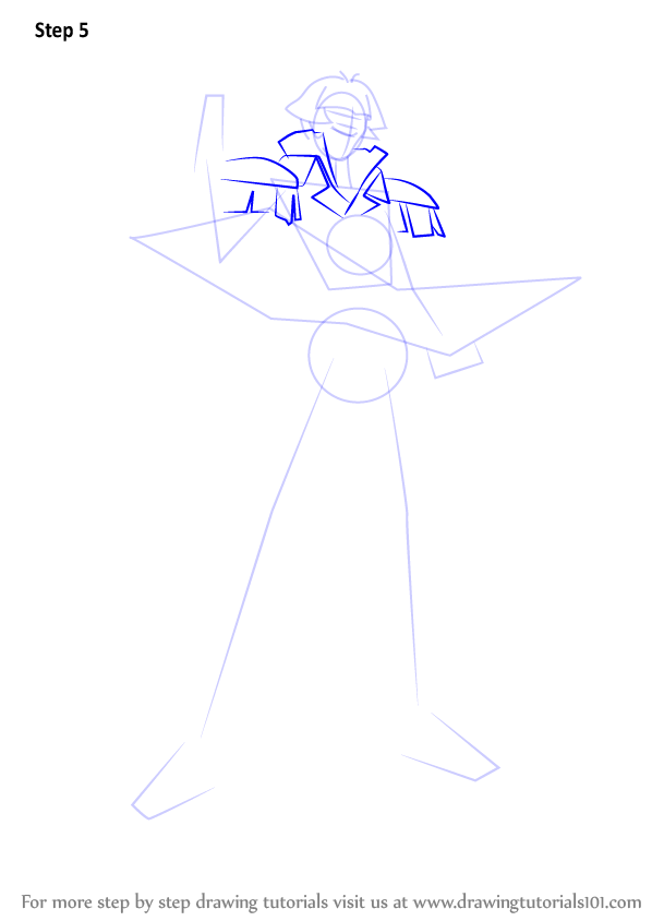 How to Draw Vellian Crowler from Yu-Gi-Oh! GX (Yu-Gi-Oh! GX) Step by ...