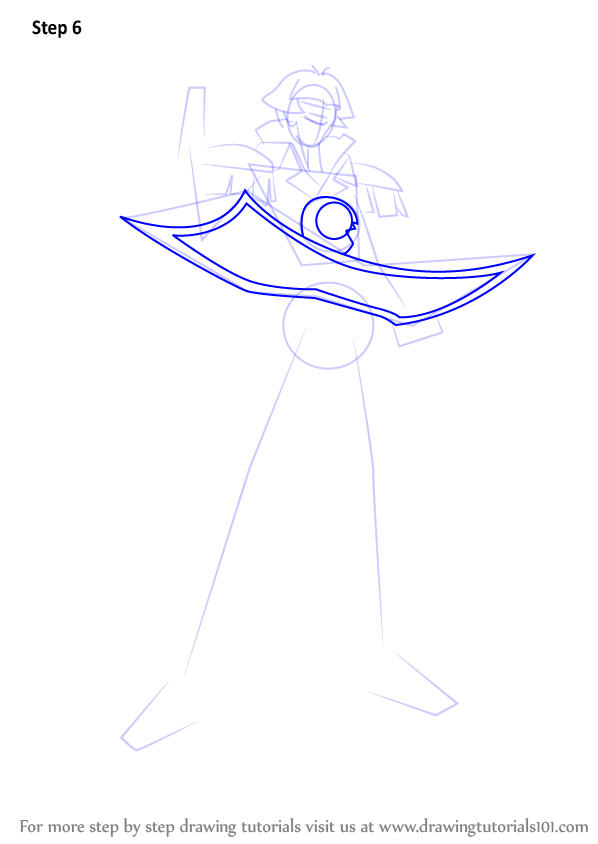 How to Draw Vellian Crowler from Yu-Gi-Oh! GX (Yu-Gi-Oh! GX) Step by ...