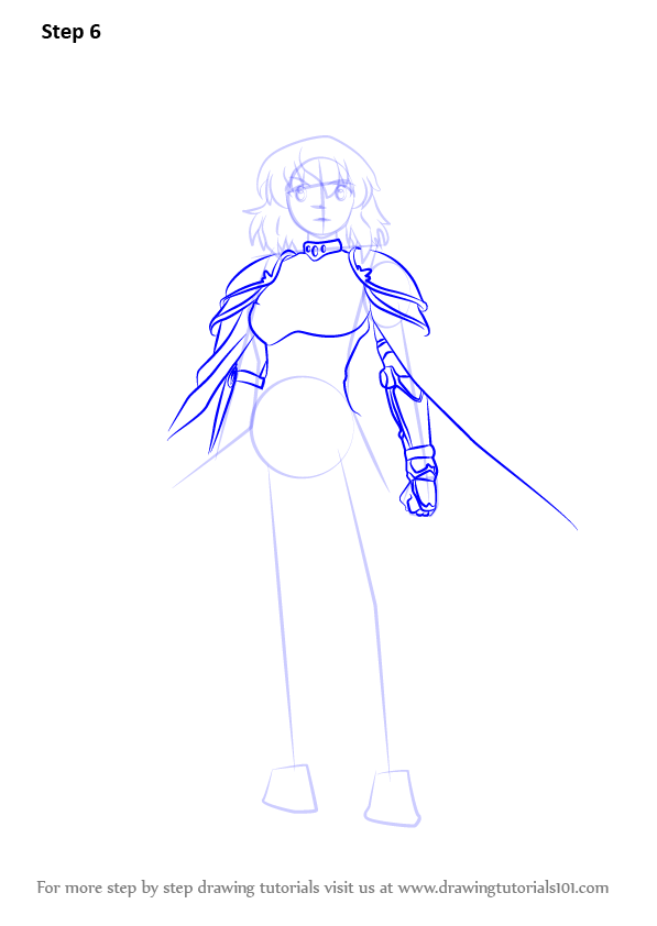 How to Draw Henrietta from Zero no Tsukaima (Zero no Tsukaima) Step by ...