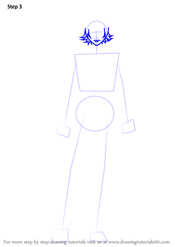 How to Draw Hanako Tanaka from Zetman (Zetman) Step by Step ...